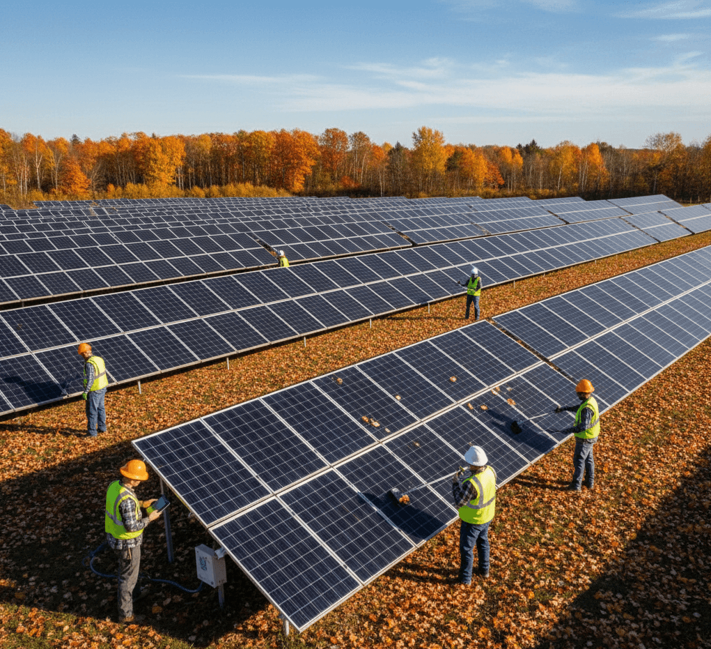 Seasonal Solar Panel Maintenance Checklist for UK Businesses | EvoEnergy